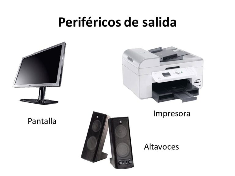 PERIFERICOS DE SALIDA | Que son, tipos, ejemplos y caracteristicas